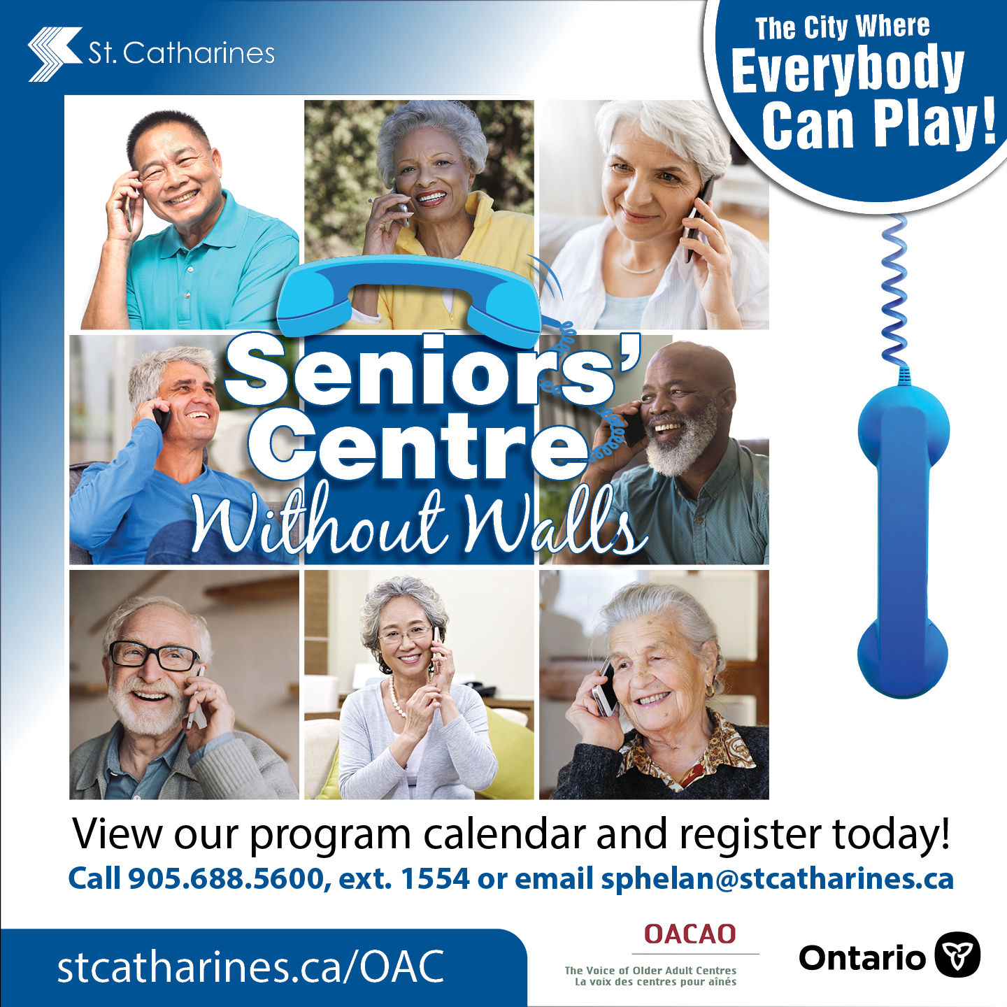 Socialization for seniors only a phone call away with new Seniors ...